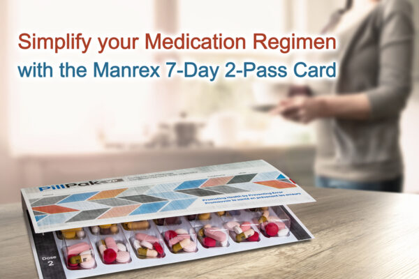 Manrex 7-Day 2-Pass Multi-Med Card - Medication Packaging Solutions